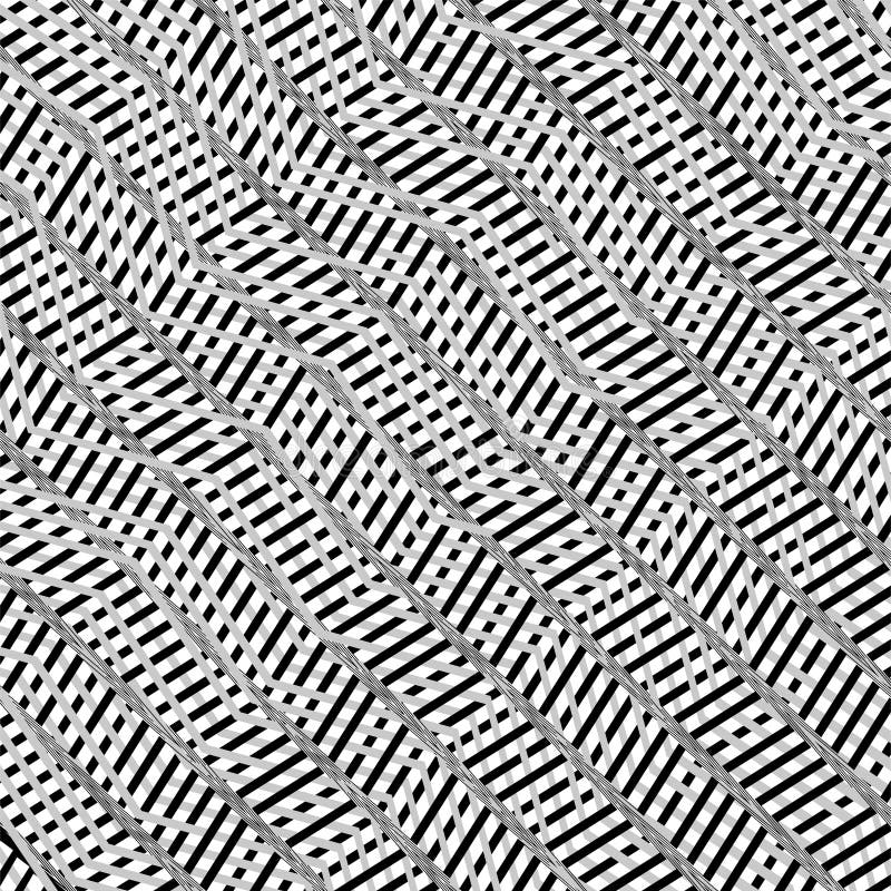 Interlace, Interlocking Lines. Curve, Flex Intersecting Lines Grid ...