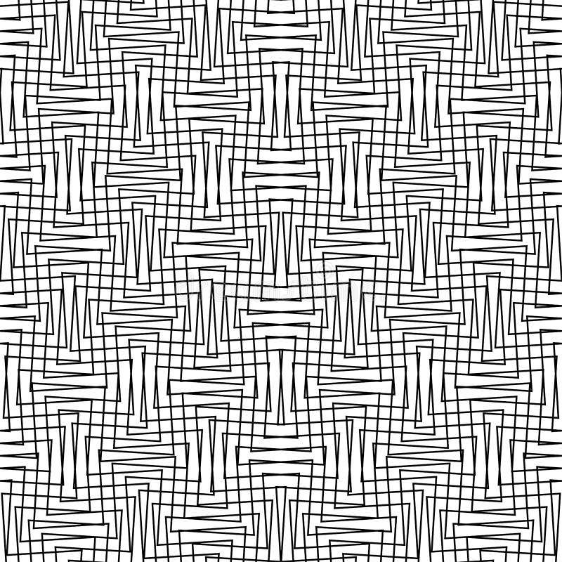 Interlace, Twine, Tangled Lines Seamlessly Repeatable Pattern ...