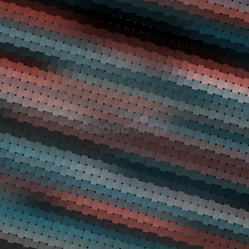 An Interlaced Fiber Checkered Surface Elements Wicker Plastic Weave ...