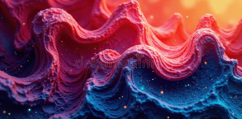 Interlacing, Biomorphic Shapes Form a Complex, Visually Rich Wallpaper ...