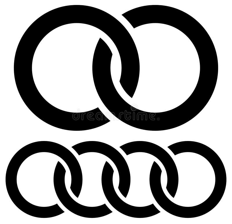 Interlocking Ring Stock Illustrations – 1,754 Interlocking Ring Stock ...
