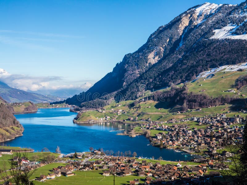 3,339 View Mountain Lake Interlaken Stock Photos - Free & Royalty-Free ...