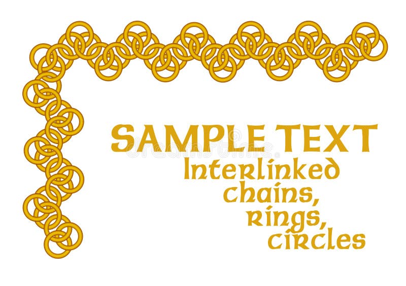 Interlinked Circles Stock Illustrations – 209 Interlinked Circles Stock ...