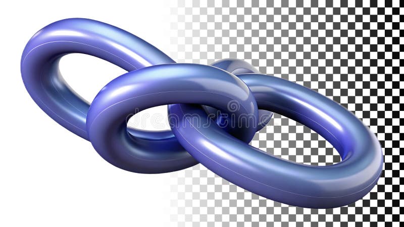 Interlinked Rings, Connection and Unity Symbol Illustration Design Png ...