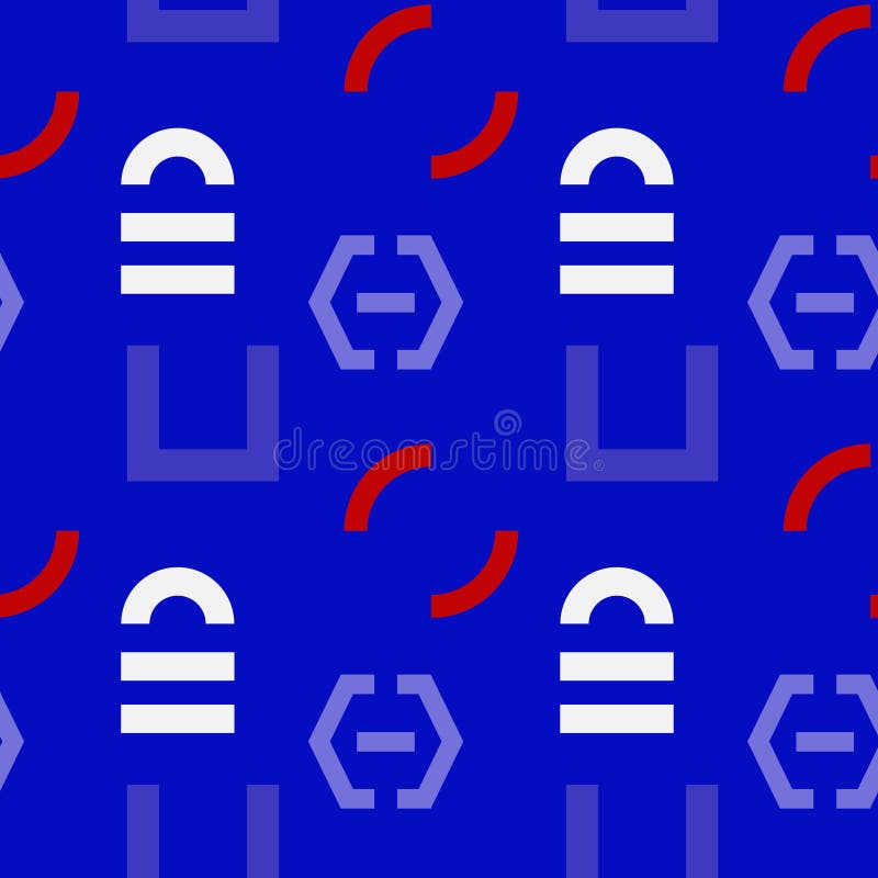 Interlock Graphic Seamless Pattern Stock Vector - Illustration of angle ...