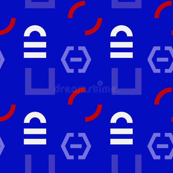 Interlock Graphic Seamless Pattern Stock Vector - Illustration of angle ...