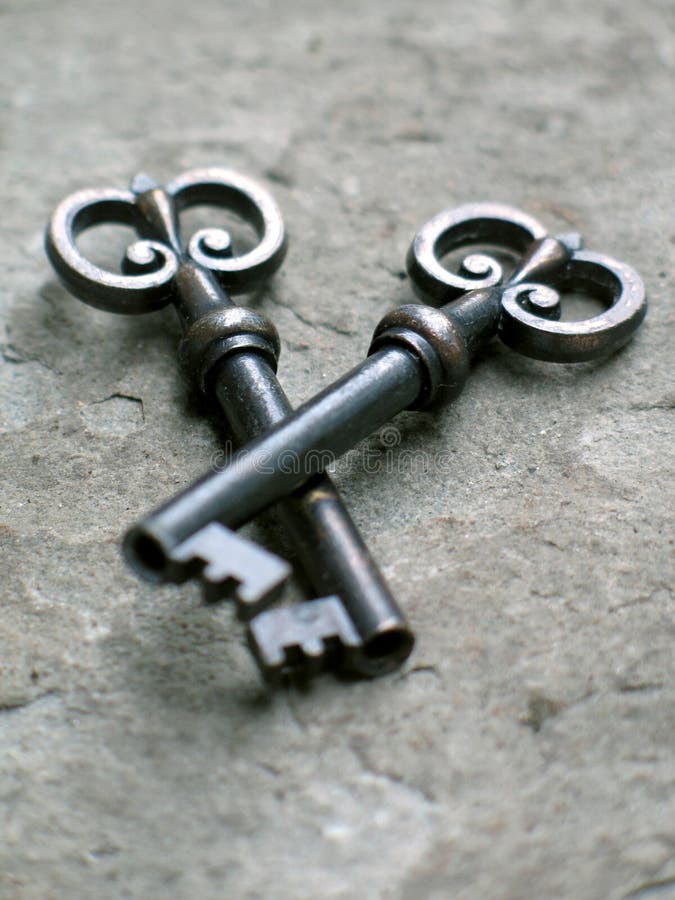Interlocked keys stock image. Image of background, unlock - 434829