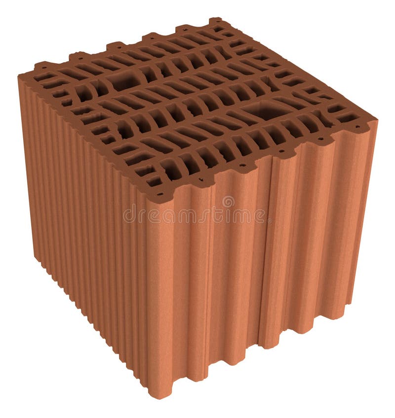 Interlocked thermo brick stock photo. Image of material - 127482200