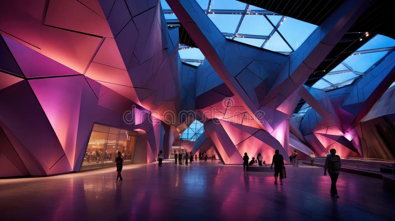 Interlocking Architecture Technology Stock Illustration - Illustration ...