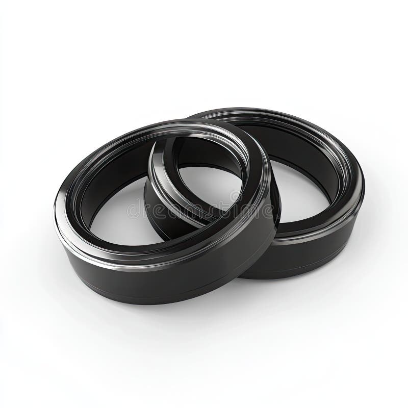 Interlocking Black Rings stock illustration. Illustration of ...
