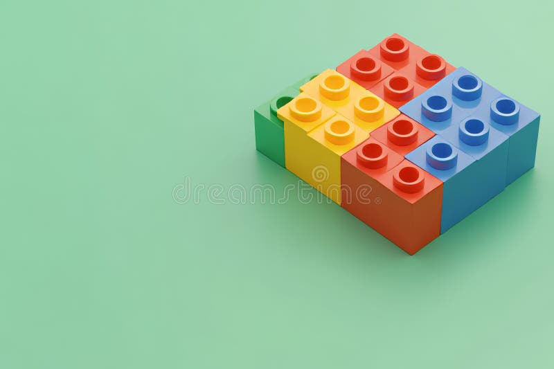 Interlocking Blocks of Virtual Geometric, Molecule-style Concept ...