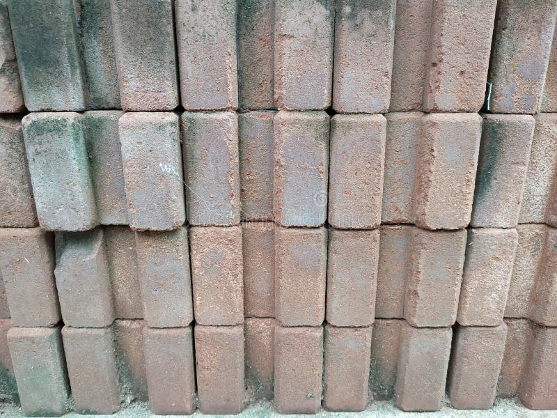 Interlocking Bricks are Good for Making Walls or Backgrounds. Made in ...