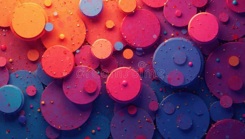 Interlocking Circles Creating a Seamless Texture, Texture, Pattern ...