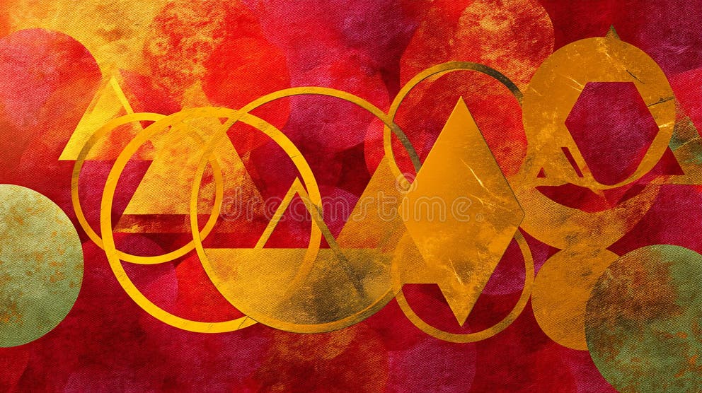 Interlocking Circles and Triangles in Soft Metallics, a Surreal Sacred ...