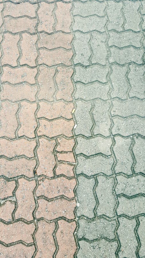 Interlocking Coloured Brick Stock Image - Image of outdoor, brick: 95238565