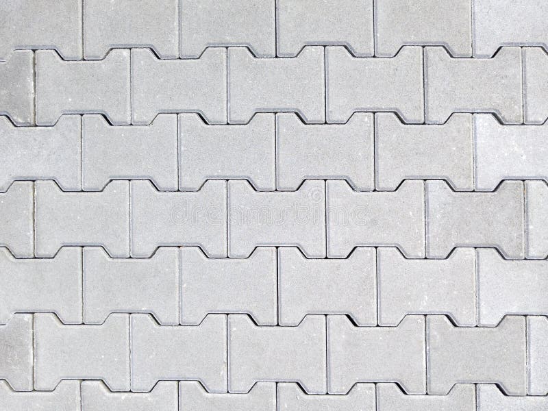 Interlocking Concrete Tiles Stock Image - Image of iron, tiles: 333517869