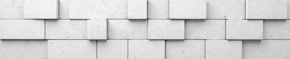 Interlocking Concrete Blocks, Light Grey and White Tones, Grey, Modern ...
