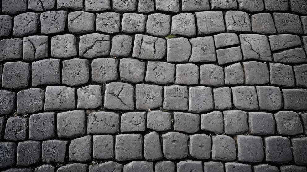 Interlocking Concrete Road Texture Stock Image - Image of road, bricks ...