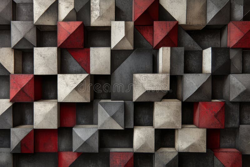 Interlocking 3D Cubes, Creating an Escher-inspired Optical Illusion in ...