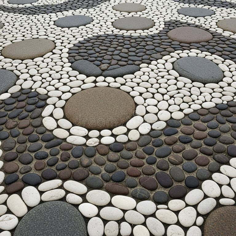 Pebble Mosaic Features Stock Illustrations – 279 Pebble Mosaic Features ...