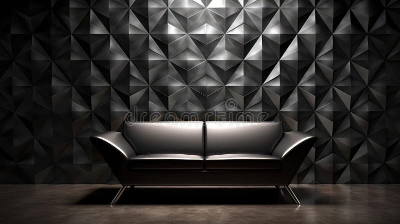 Interlocking Diamond Metal Pattern Stock Illustration - Illustration of ...