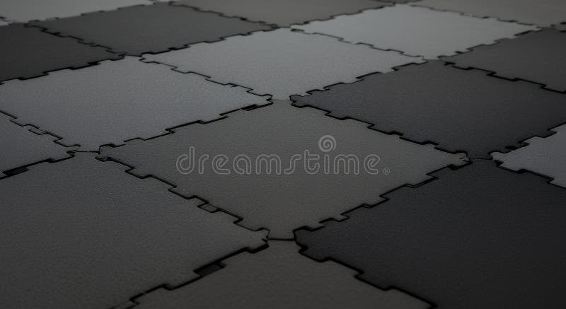 Interlocking Floor Tiles in Gray Tones for Home or Gym Use Stock Image ...