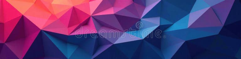 Interlocking Fragmented Forms, Low Poly Style , Lines, Vector Stock ...