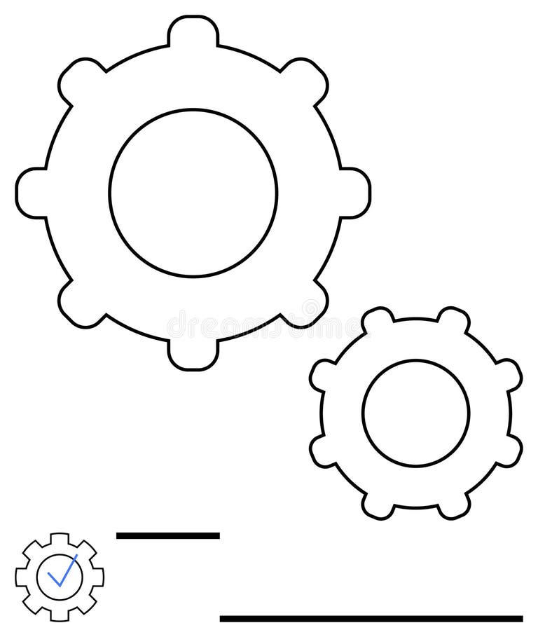 Interlocking Gear Cogs Stock Illustrations – 1,299 Interlocking Gear ...