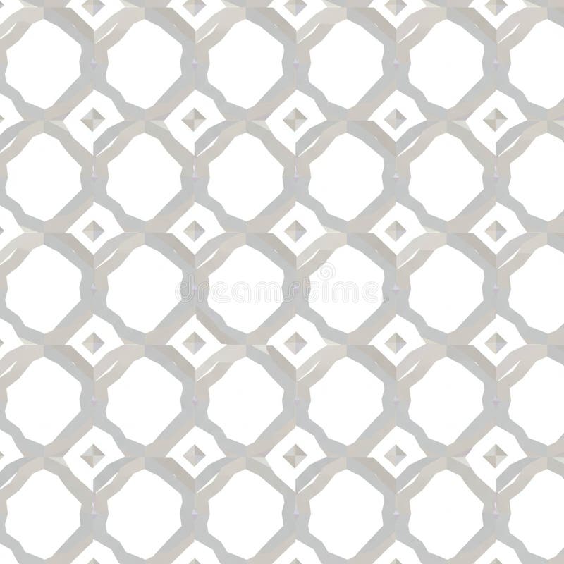 Interlocking Geometric Pattern Featuring Interconnected Octagonal ...