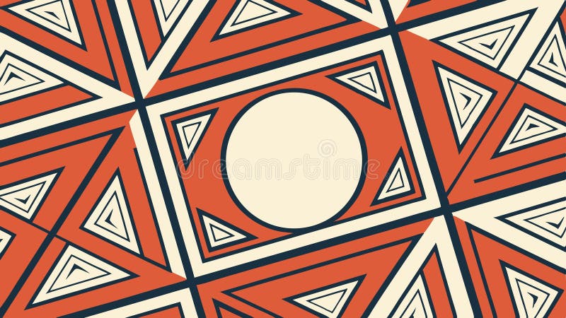 Interlocking Geometric Triangles Abstract Pattern Vector, Vector Design Generative AI Stock ...