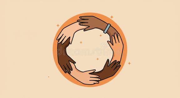 Interlocking Hands Stock Illustrations – 1,162 Interlocking Hands Stock ...