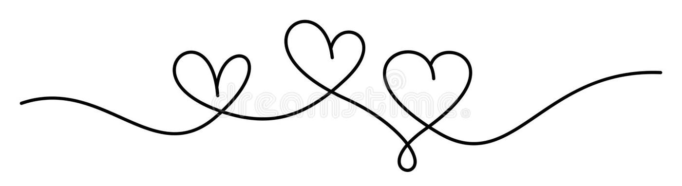 Three Intertwined Hearts Stock Illustrations – 16 Three Intertwined ...