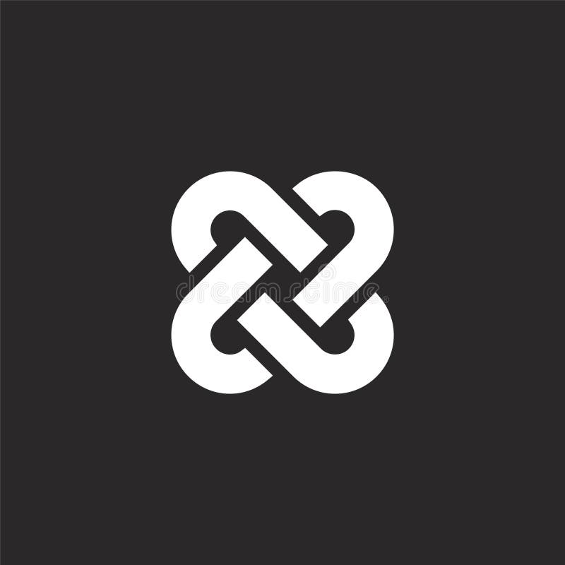 Interlocking Icon Vector Set. Combine Illustration Sign Collection ...