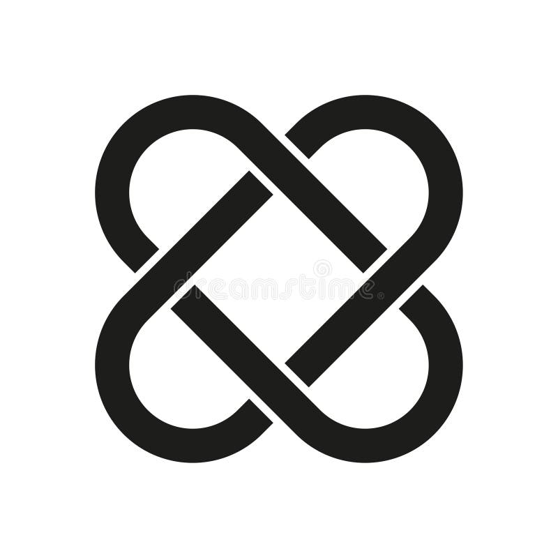 Infinity Symbol. Color Set of Logos Infinite. Colorful Loops. Bright ...