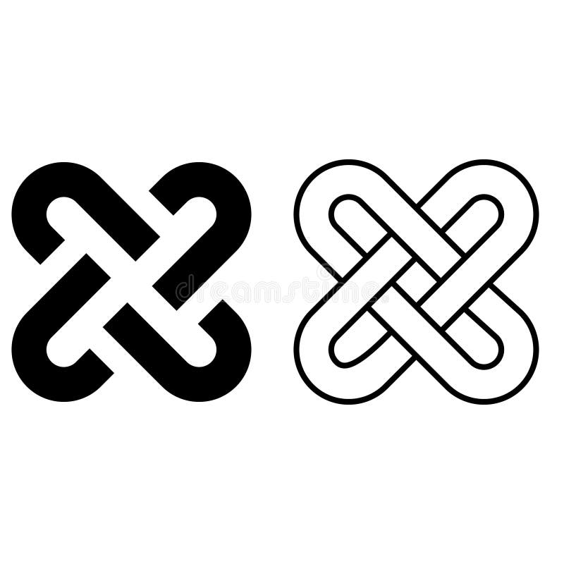 Interlocking Icon Vector Set. Combine Illustration Sign Collection ... Interlocking Icon Vector Set. Combine Illustration Sign Collection ...