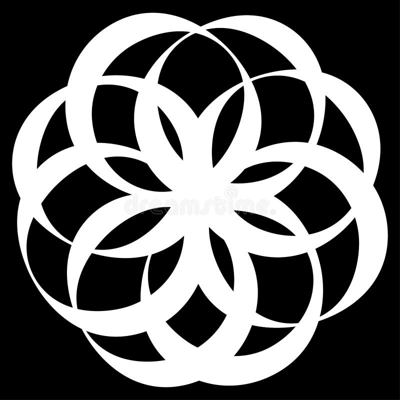 Rounded Interlocking Vector Shape Stock Illustrations – 137 Rounded ...