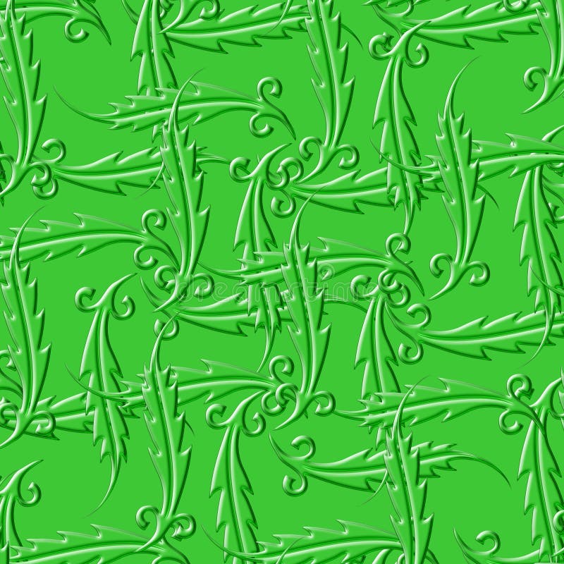 Interlocking leaves stock illustration. Illustration of background ...