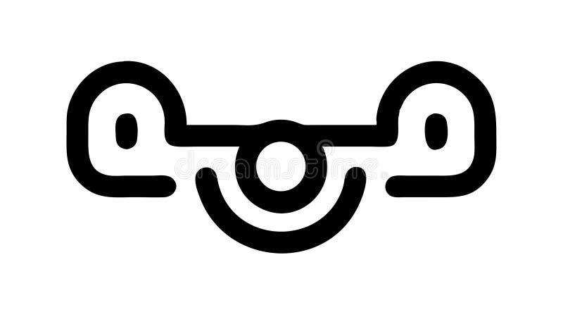 Interlocking Link Icon Secure Connection Unity Symbol Vector Design Generative Ai Stock Vector