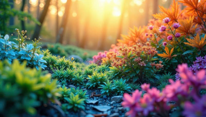 Interlocking Natural Elements Create a Visual Rhythm , Nature, Peaceful ...