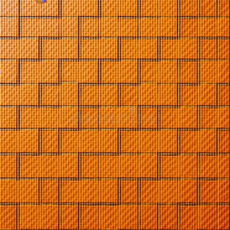 Interlocking Orange Brick Pathway, Repeating Design, Orange Bricks ...