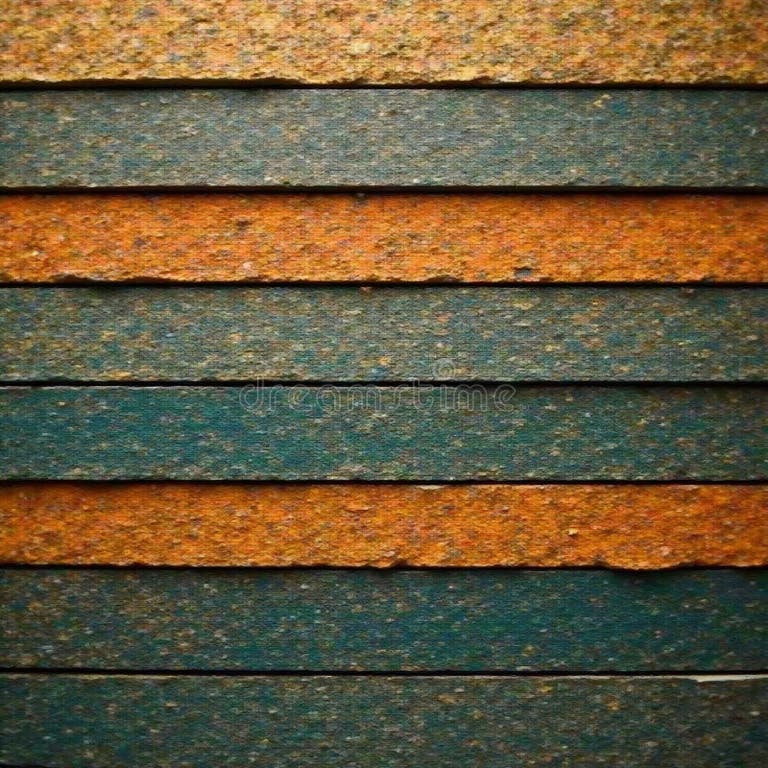 Interlocking, Polished Wood Strips in Horizontal Arrangement, Wood ...