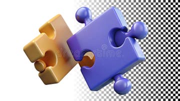 Interlocking Puzzle Pieces Connection Teamwork and Problem Solving ...