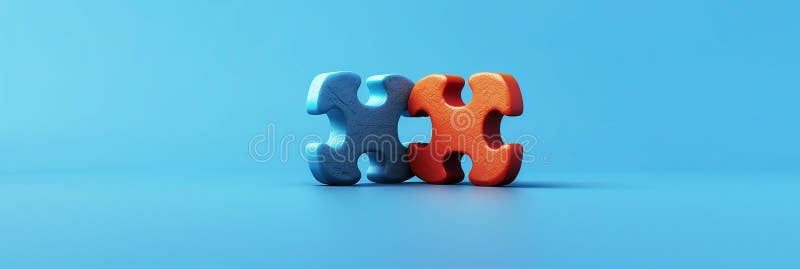 Interlocking Puzzle Pieces stock photo. Image of cooperation - 319465084