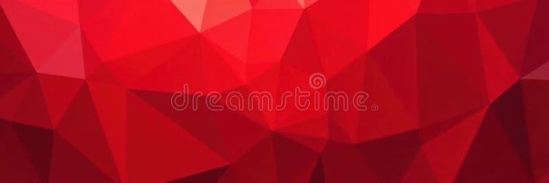 Interlocking Red Polygons, Bold Color Contrast , Graphic, Movement ...