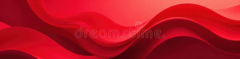Interlocking Red Shapes, Energetic Flow, Bold Color Gradients, Bold ...