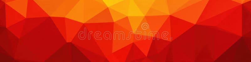 Interlocking Red and Yellow Polygons Forming a Complex Pattern , Red ...