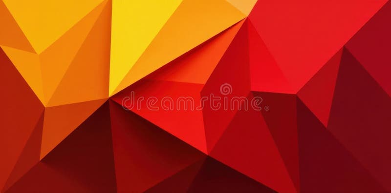 Interlocking Red and Yellow Triangles, Sharp Angles , Background, Color ...