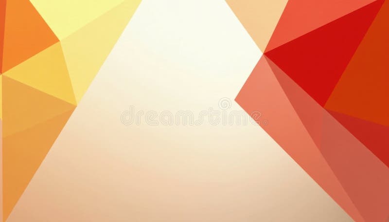 Interlocking Red and Yellow Triangles, Sharp Angles , Red, Digital Art ...