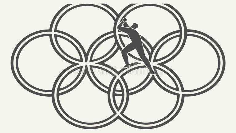 Interlocking Rings Strength and Unity, Vector Design Generative AI ...