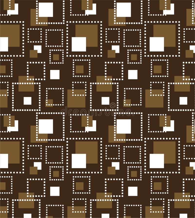 Interlocking Small and Large Squares Pattern Stock Vector ...